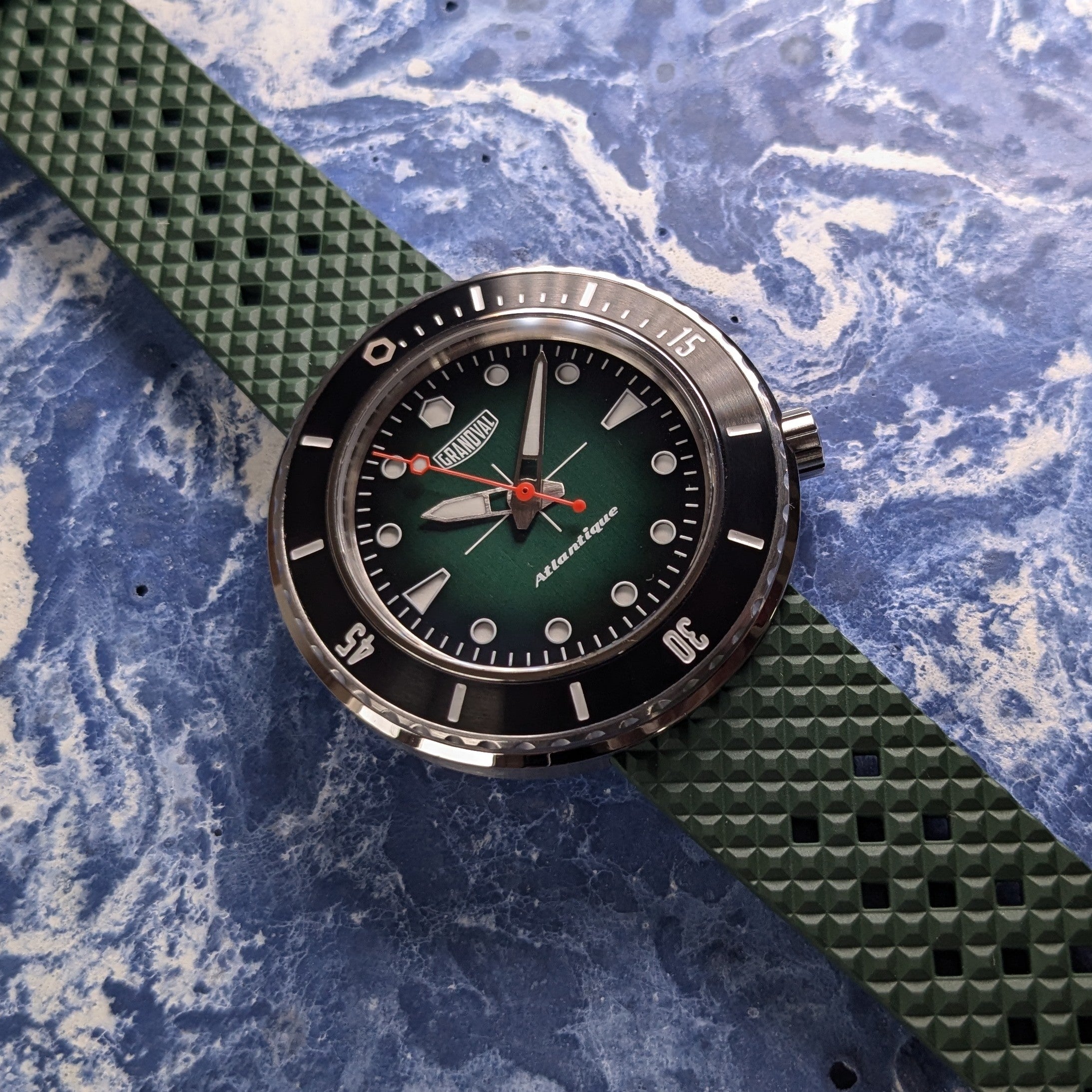 •Précommande - Preorder• Atlantique Diver Dark Emerald – Grandval Paris
